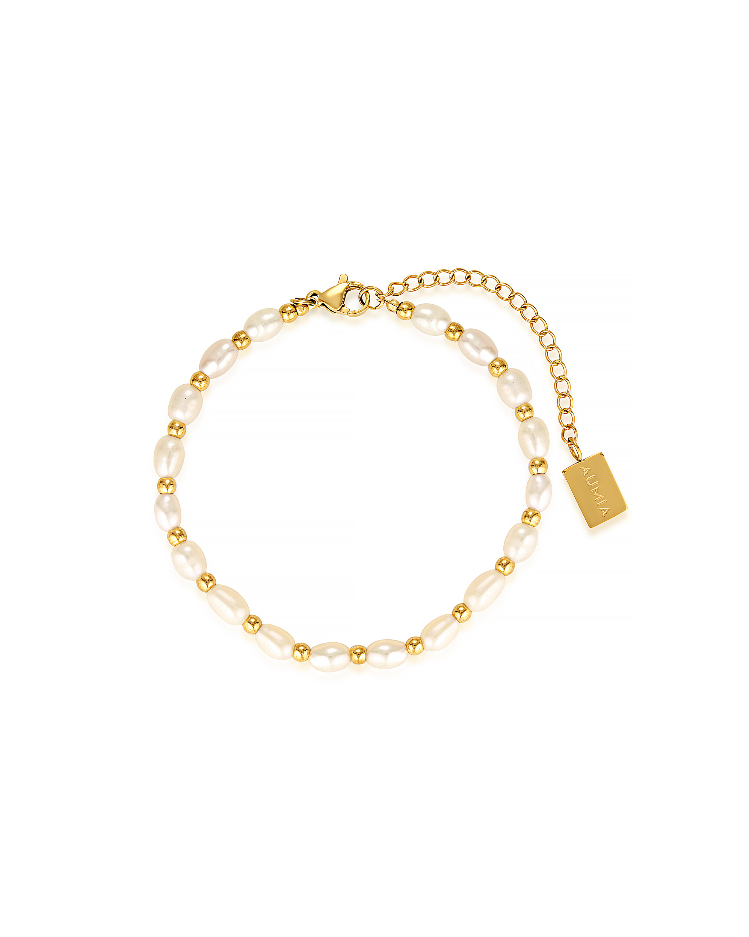 Perla Bracelet | 18k Gold Plated – AUMIA